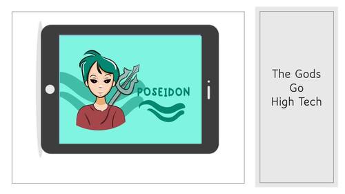 Greek Gods Cell Phone Activity -- Creative Writing, Art, Fun | TpT