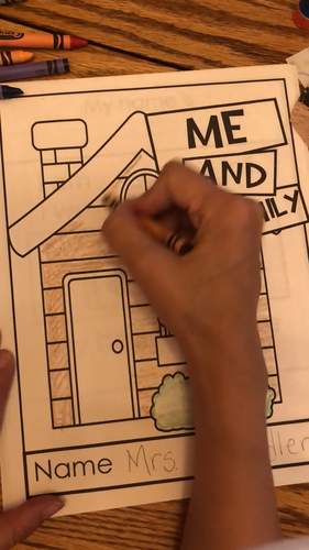 Back To School Me and Family Book with Our Class is a Family | TPT