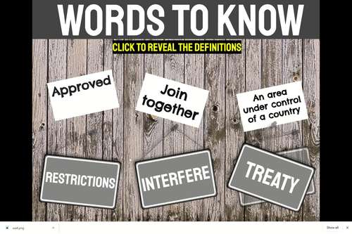 War of 1812 Interactive Google Slides™ Presentation | Distance Learning