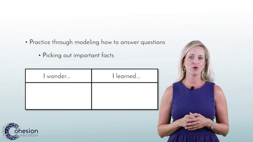Ask and Answer Questions About Key Details in an Informational Text