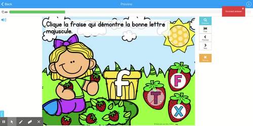 Distance Learning - French Boom Cards - Alphabet Letter Match ...