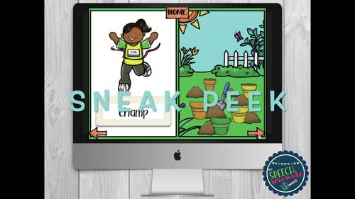 NO PRINT Spring Garden Articulation - CH Ed Distance Learning | TpT