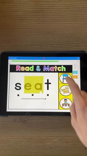 Decoding Vowel Teams: Digital Boom Cards by Sarah Paul | TpT