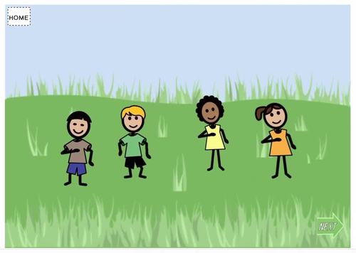 Playground Talk-and-Play Scene Boom Cards™ - with SymbolStix by Say ...