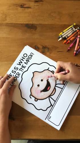 GUESS WHO is Under the MASK by Girlfriends' Guide to Teaching | TPT