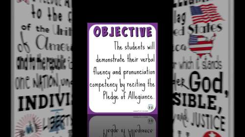 The Pledge of Allegiance | A Booklet to Create, Read, Write, Listen and ...