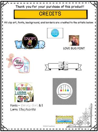 Winter Cookie "Play Dough" Activity by Teachtree | TPT