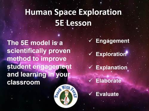 Human Space Exploration - Complete 5E Lesson Bundle by Teach With Fergy
