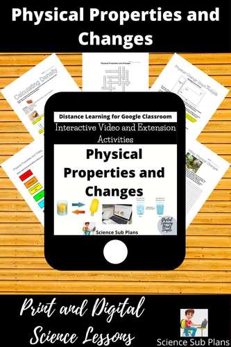 Physical Properties and Changes - Interactive Video and Extension ...