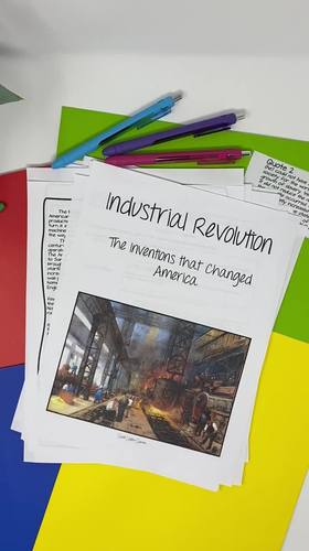 Industrial Revolution Activity with Google Slides™ by Social Studies ...