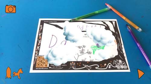 Write and make Aa, Bb, Cc l Animate handwriting in AR l Distance ...