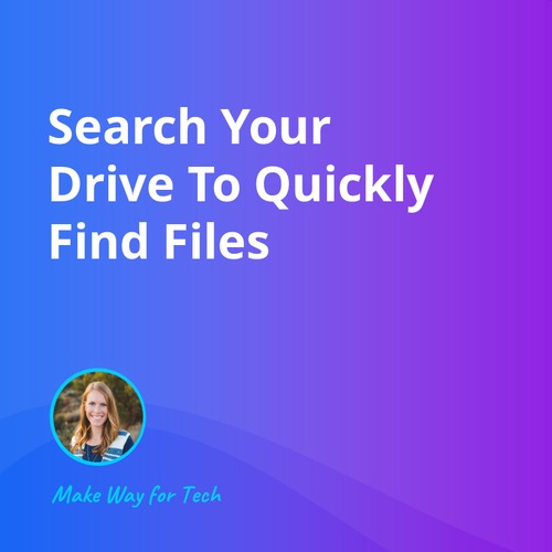 Search Your Google Drive To Quickly Find Files Video Course For Google