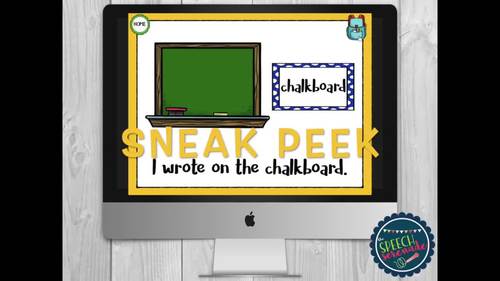 NO PRINT Back to School Articulation - CH Edition for Distance Learning