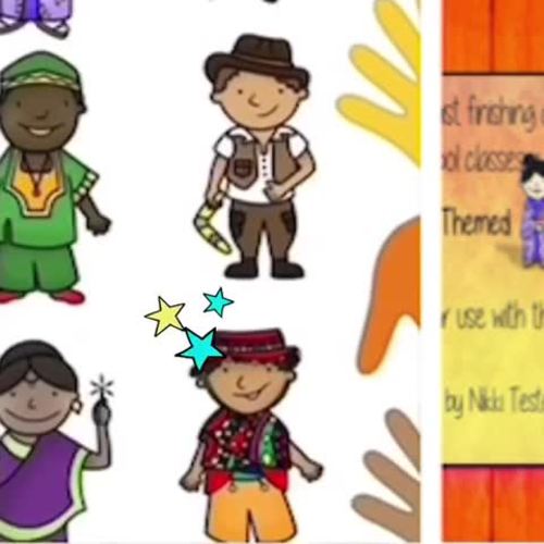 Harmony Day COLLABORATIVE POSTER project. by Oceanview Resources