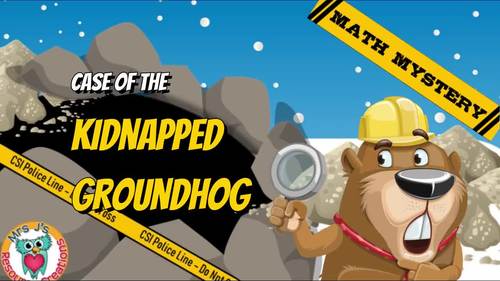 2nd Grade Groundhog Day Activity - Math Mystery Printable & Digital ...