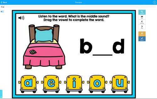 Short Vowel Distance Learning by Krafty In Kinder Shop | TpT