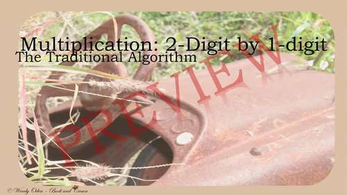 2-Digit by 1-Digit Multiplication WITH Regrouping Teaching PowerPoint