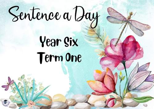 Sentence Writing Grade Six Weeks 2 to 10 by On Butterfly Wings | TPT