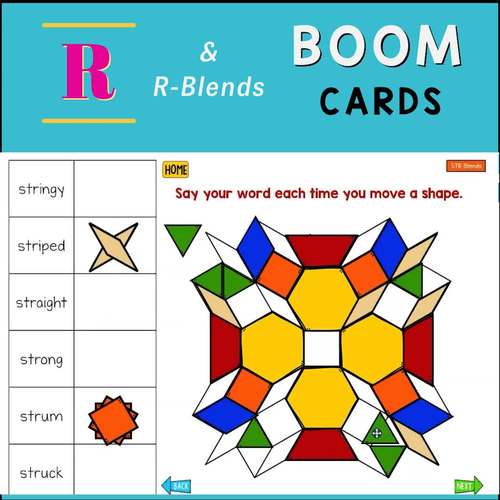 R Articulation and R-Blends BOOM Cards™ Speech Therapy Activity | TPT