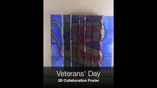 Collaborative Veterans Day Craft Activity | Thank You Veterans ...