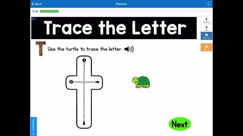 Letter T Alphabet Activities | Digital Task Cards with Boom Learning