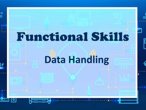 Functional Skills ICT Level 1: Data Handling by Warren Sparrow | TpT