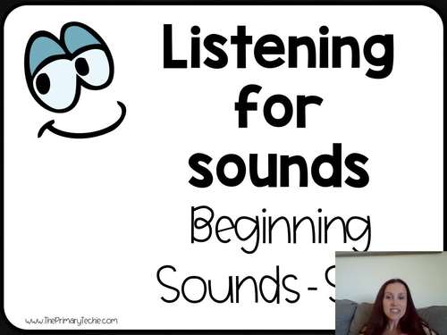 7 Minute Whiteboard Videos - Same Beginning Sounds by The Primary Techie