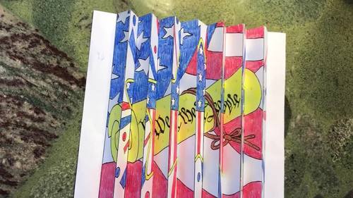 Constitution Day Activities and Crafts: U.S. Constitution Agamograph
