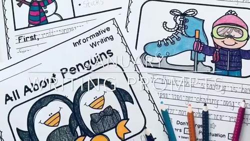 January Writing Journal Worksheets January Writing Morning Work Homework