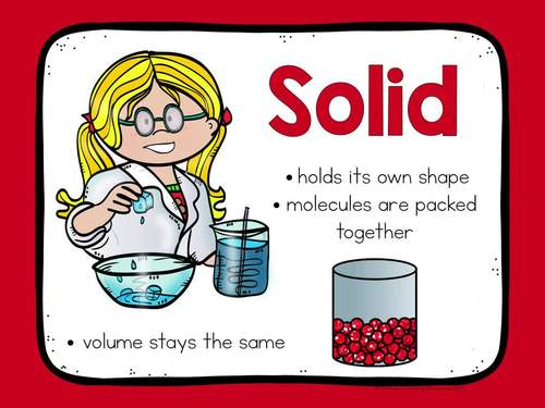 States of Matter Posters by Primary Teaching Resources | TPT