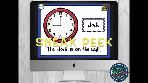 NO PRINT Back to School Articulation - L Edition by The Speech Serenade