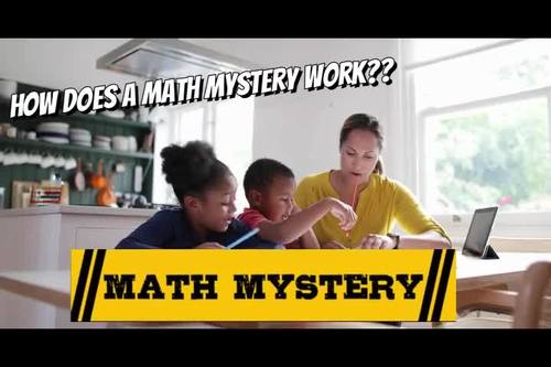 Complete Math Mystery Tri-Grade Bundle for 3rd, 4th, & 5th Grade Review