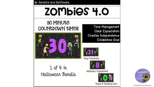 Countdown Timer 30 Minutes | Halloween Zombie 4.0 by Sunshine and ...