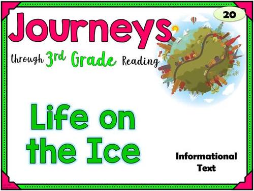 Journeys 3rd Grade Daily Routine Lesson 20 Life on the Ice