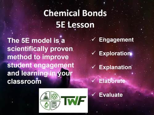 Chemical Bonds - 5E Lesson Bundle by Teach With Fergy | TpT