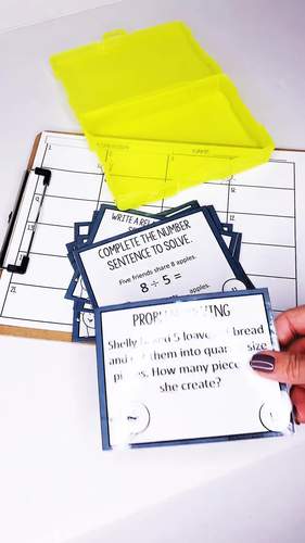 Go Math 5th Grade Chapter 8 Fraction Division by Handy Hanlon Creations