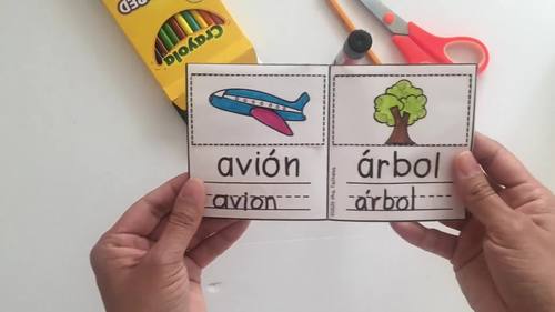 28 Libritos del Alfabeto | Spanish Alphabet Mini Books by Sra Tatiana