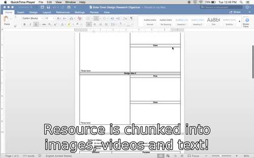 Solar Oven Design Research Organizer by The Science Fair | TPT