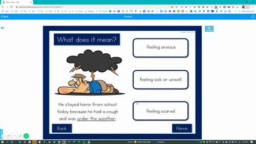 Idioms & Context Clues BOOM CARDS Set | Speech Therapy by Speech ...