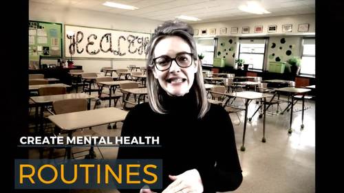 FIRST FIVE Mental Health + SEL Class Routine: Self-care, Mindfulness ...
