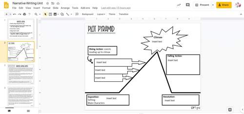 Narrative Writing Unit | Distance Learning by Lit with Lyns | TpT