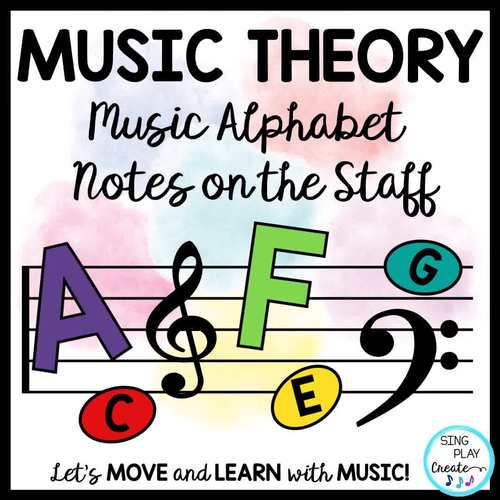 Music Theory Activities Bundle: Rhythms, Notes, Rests, Music Alphabet ...
