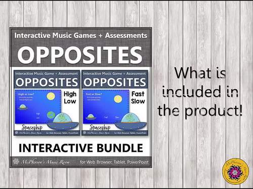 High & Low Fast & Slow Interactive Music Games + Assessments Bundle ...