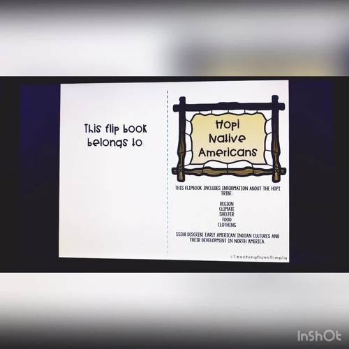 Hopi Native Americans by Teaching Dunn Simply | TPT