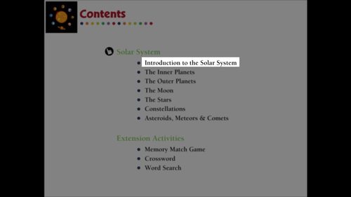 Introduction to the Solar System - MAC Gr. 5-8 by CCP Interactive