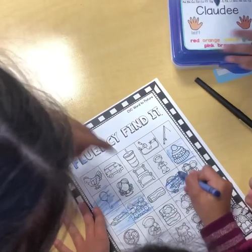 Telling Time Fluency Find It® by Tickled Pink in Primary | TPT