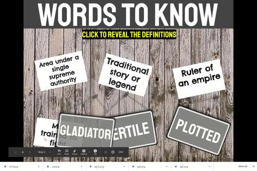 Ancient Rome Interactive Google Slides™ Presentation | Distance Learning