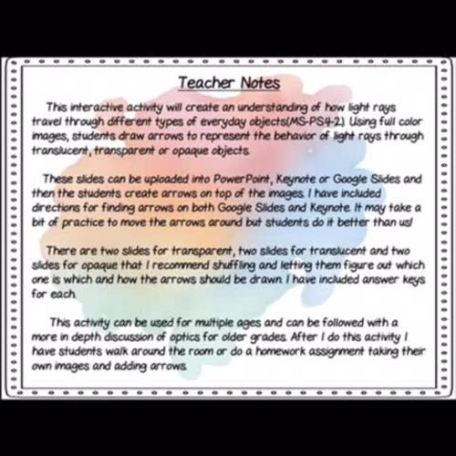 How Light Rays Travel: Transparent, Translucent & Opaque Interactive ...