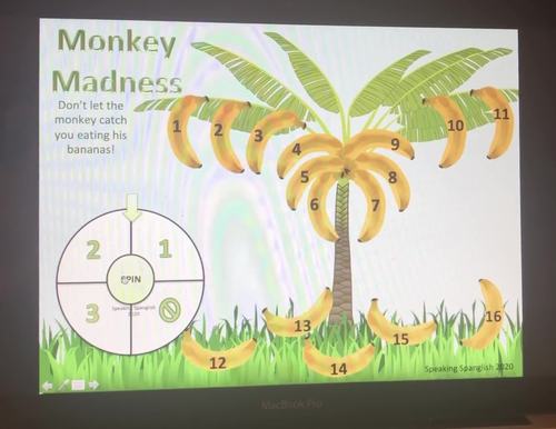 Monkey Madness! Interactive, digital pop up game, NO PRINT, NO PREP!
