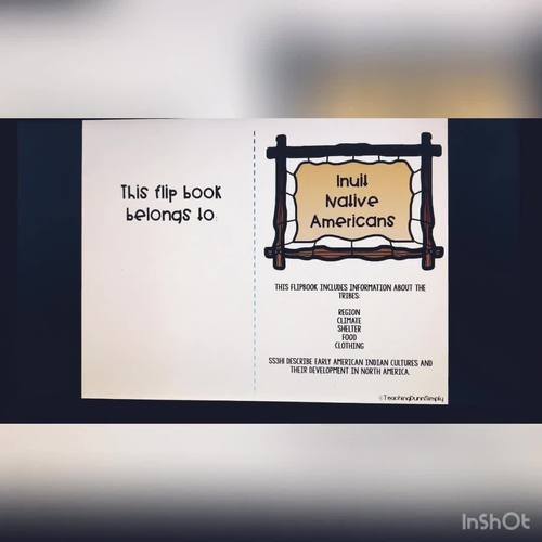 Inuit: Native Americans for kids by Teaching Dunn Simply | TpT